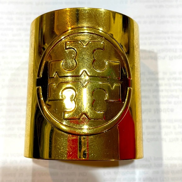 Tory Burch | Accessories | Tory Burch Brass Gild Color Miller Cuff ...